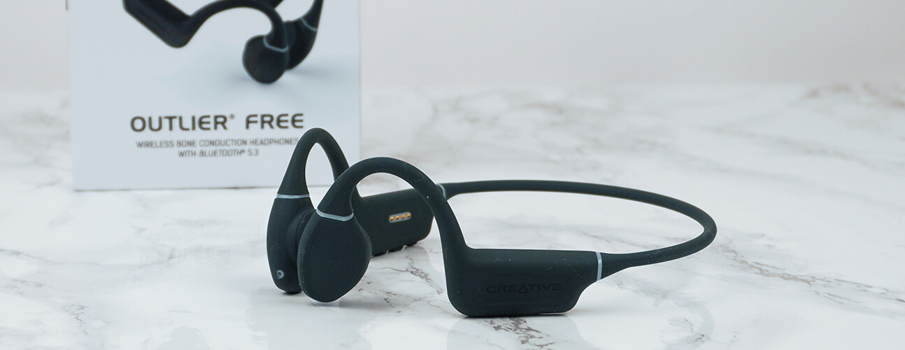 Test Creative Outlier Free z przewodnictwem kostnym